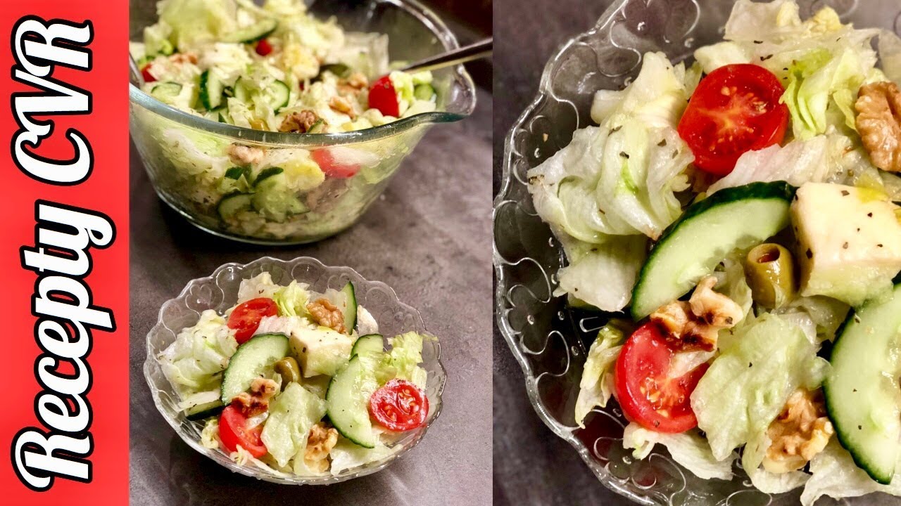 Recepty CVR - Ľaďový šalát s mozzarellou a orechami - YouTube