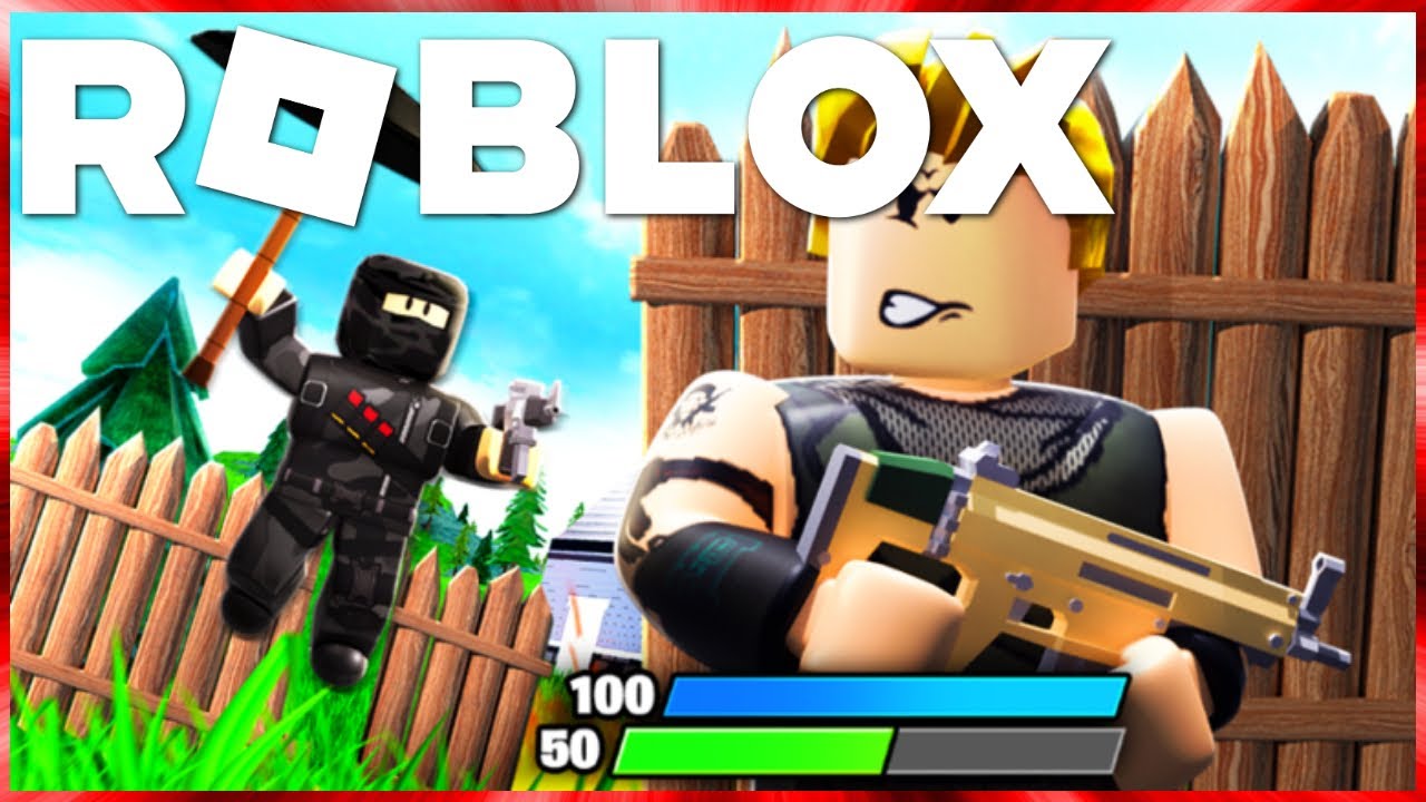Playing Fortnite in Roblox! | Fortblox ᴴᴰ - YouTube