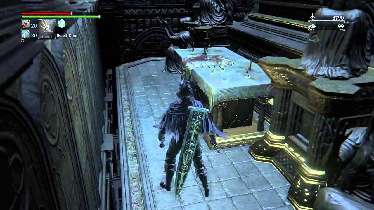 Bloodborne™ How to find Laurence's skull, church cannon and Brador ...