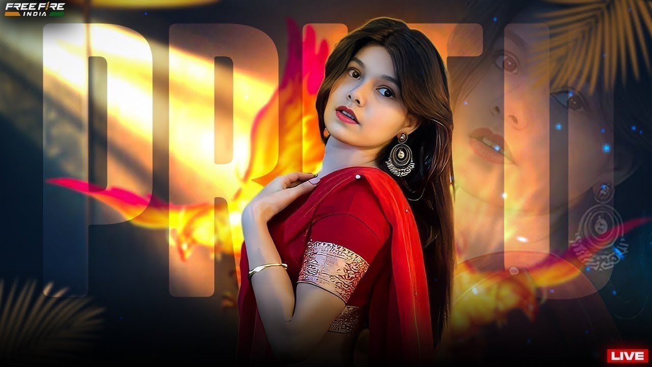 PRITU IS LIVE 🔥 FREE FIRE LIVE GUILD TEST 😳 LIVE CUSTOM ROOM GIVEAWAYS ...