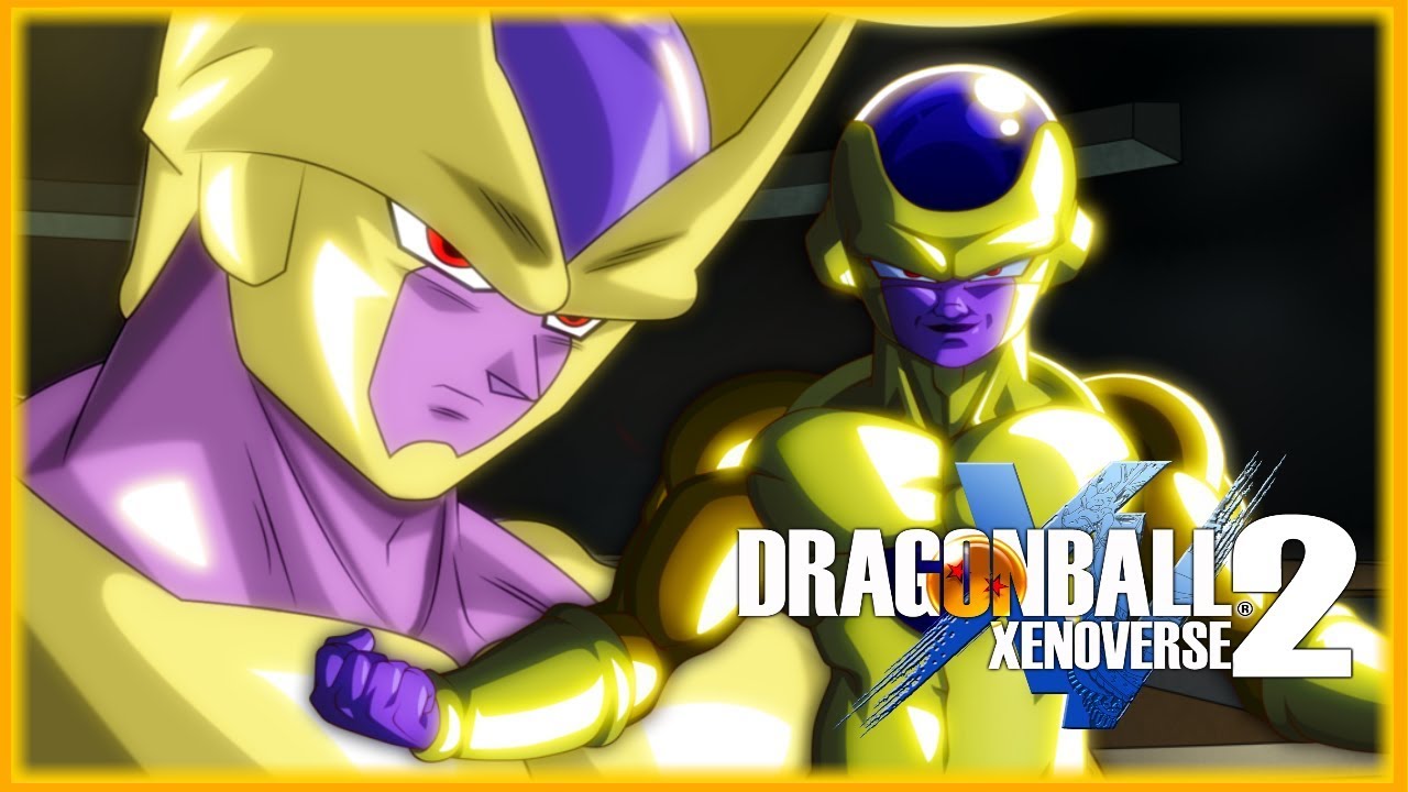 GOD OF DESTRUCTION GOLDEN PERFECT CELL VS GOLDEN FRIEZA! XENOVERSE 2 ...
