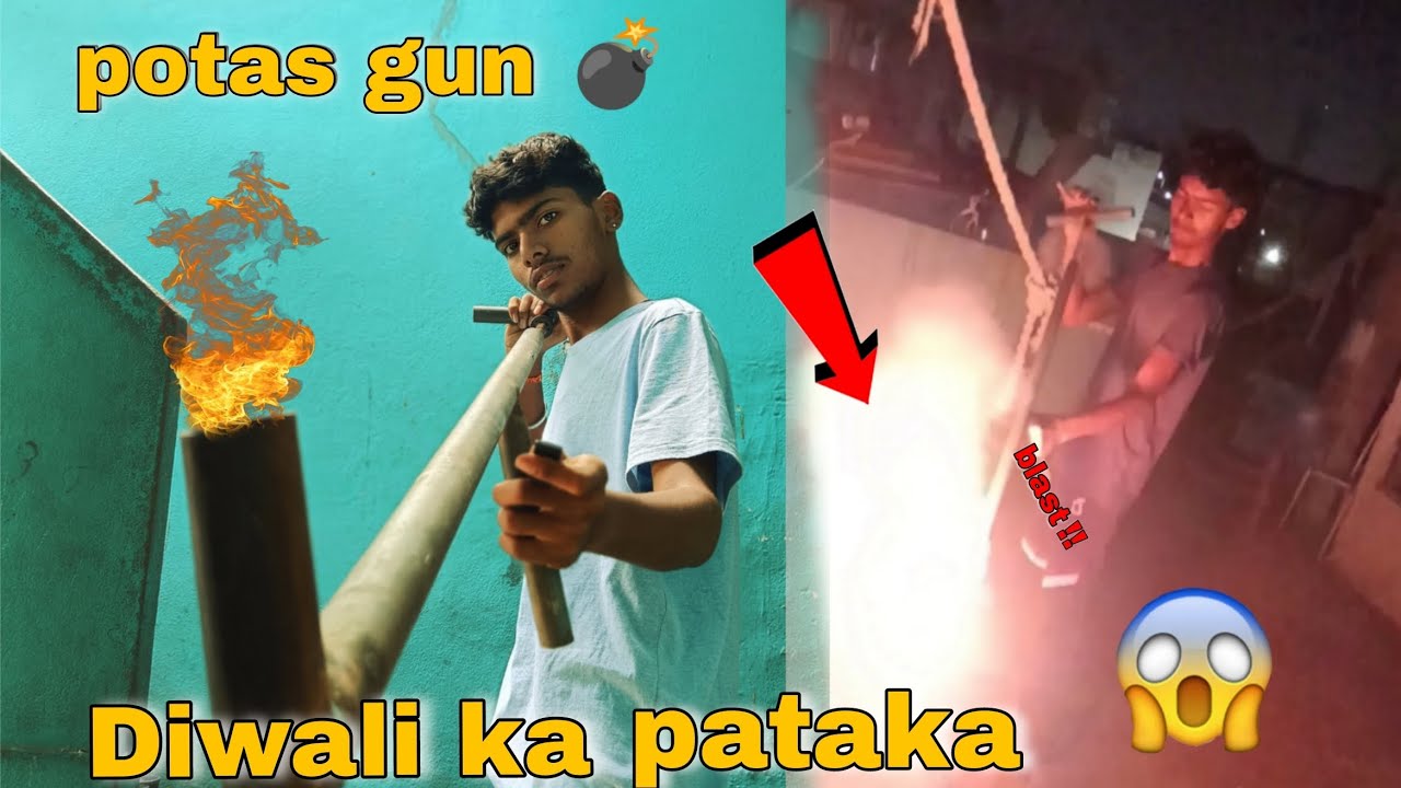 Diwali ka pataka / potas gun 🔫 - YouTube