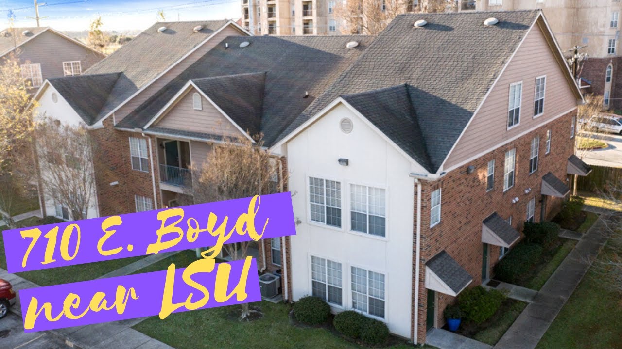 710 E Boyd Unit 1608, Baton Rouge, LSU Condo - YouTube