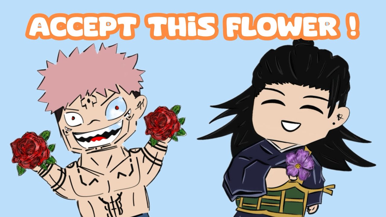 JJK villains give you flowers - YouTube