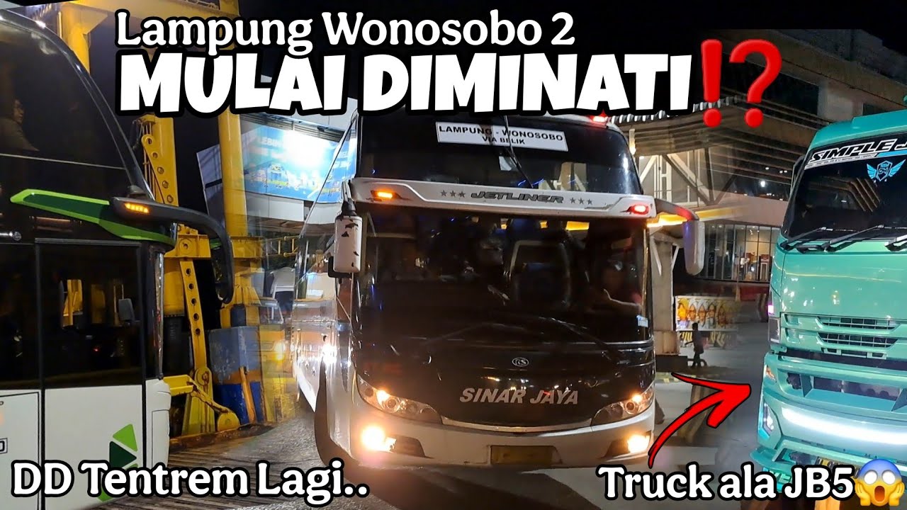 LAMPUNG WONOSOBO 2 MULAI DIMINATI⁉️Truck Junior Ala Jetbus 5,, Bis ...