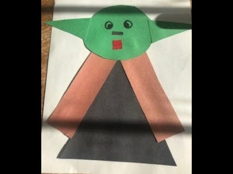 South River Library | Star Wars Day Craft - Shape Yoda - YouTube