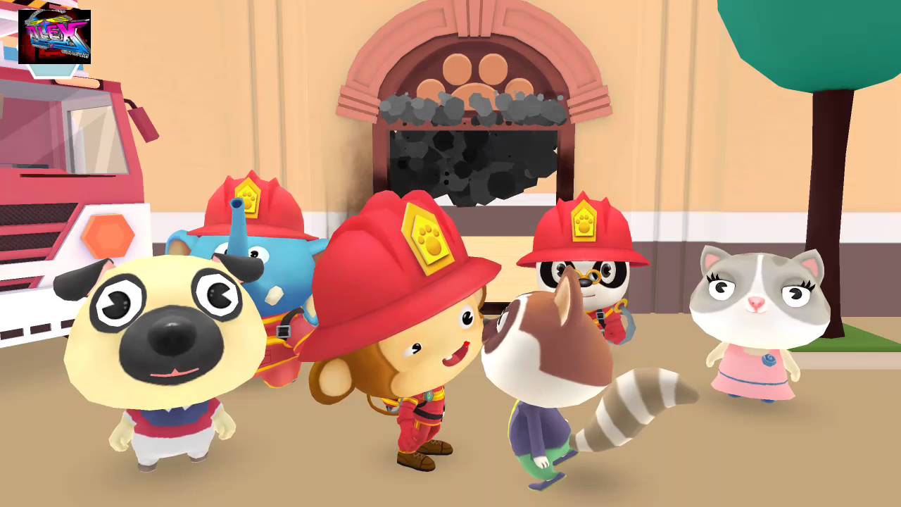 Dr Panda Firefighters - New Released App for Kids Playtrough HD 60p ...