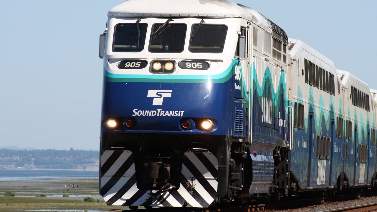 Sounder Commuter Trains 2021 - 2023 - YouTube
