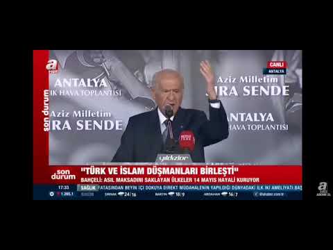 kimse silkemez Bahçeli