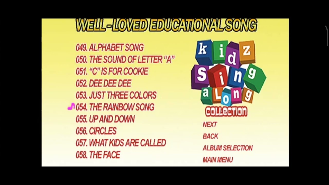 Kidz Sing Along Collection: Well-Loved Educational Songs - YouTube