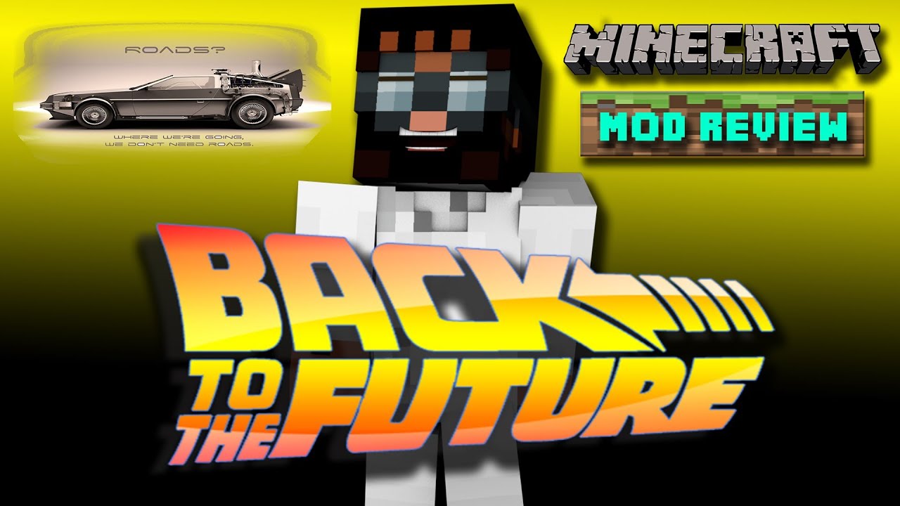 Back to the Future Mod (1.5.1) - Minecraft Mod Spotlight - YouTube