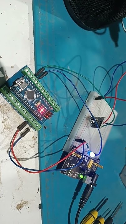 sensor infrarojo con mini Arduino más código free - YouTube
