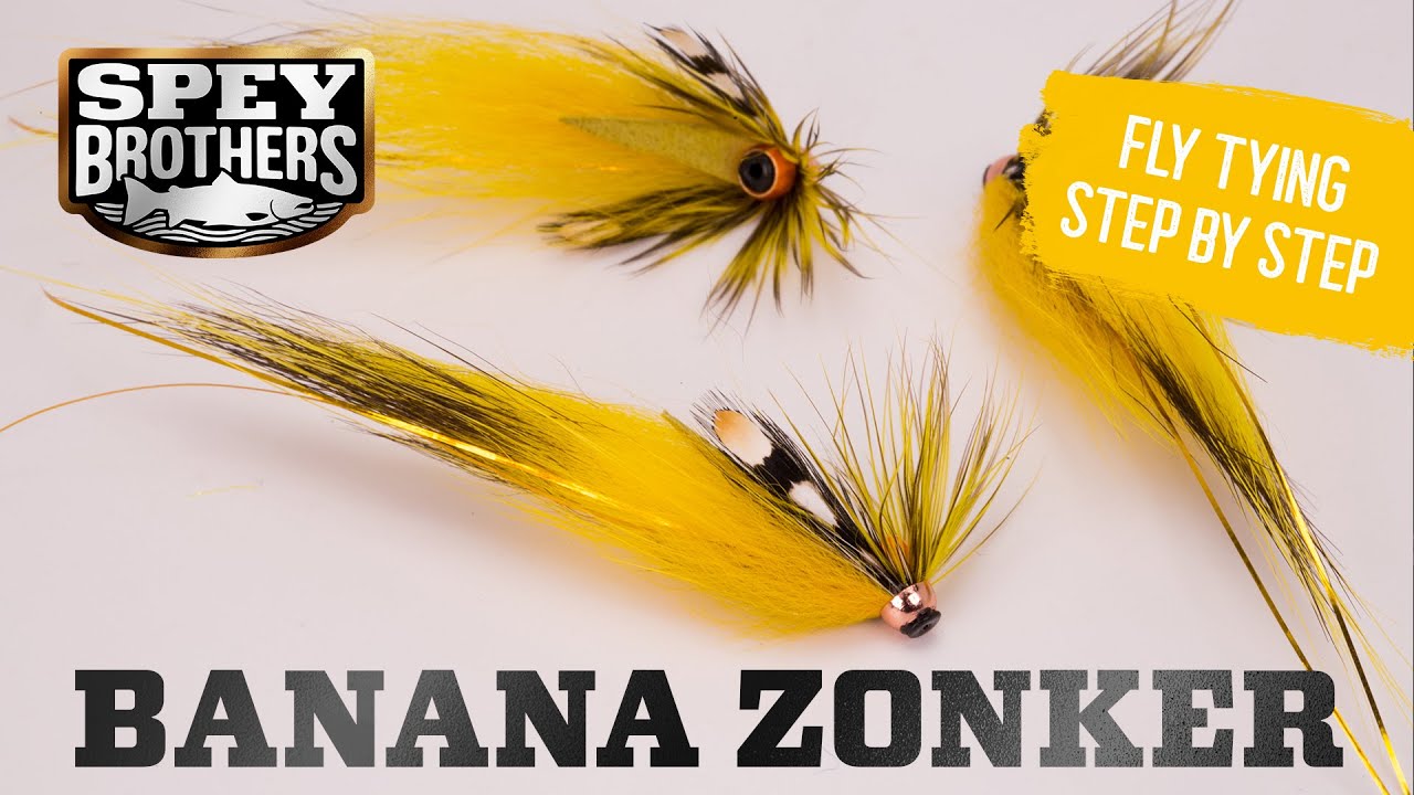 Tying A Banana Opossum Zonker Tube Fly - YouTube