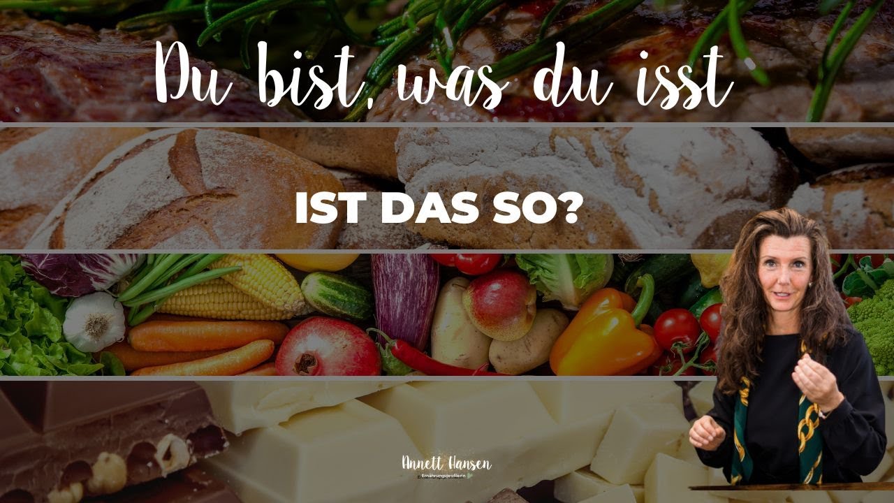 Du bist was du isst ist das so - YouTube