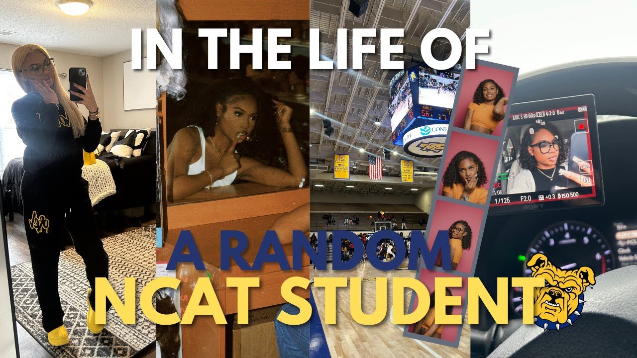 IN THE LIFE OF A RANDOM NCAT STUDENT | FDOC, HBCU BASKETBALL GAMES ...