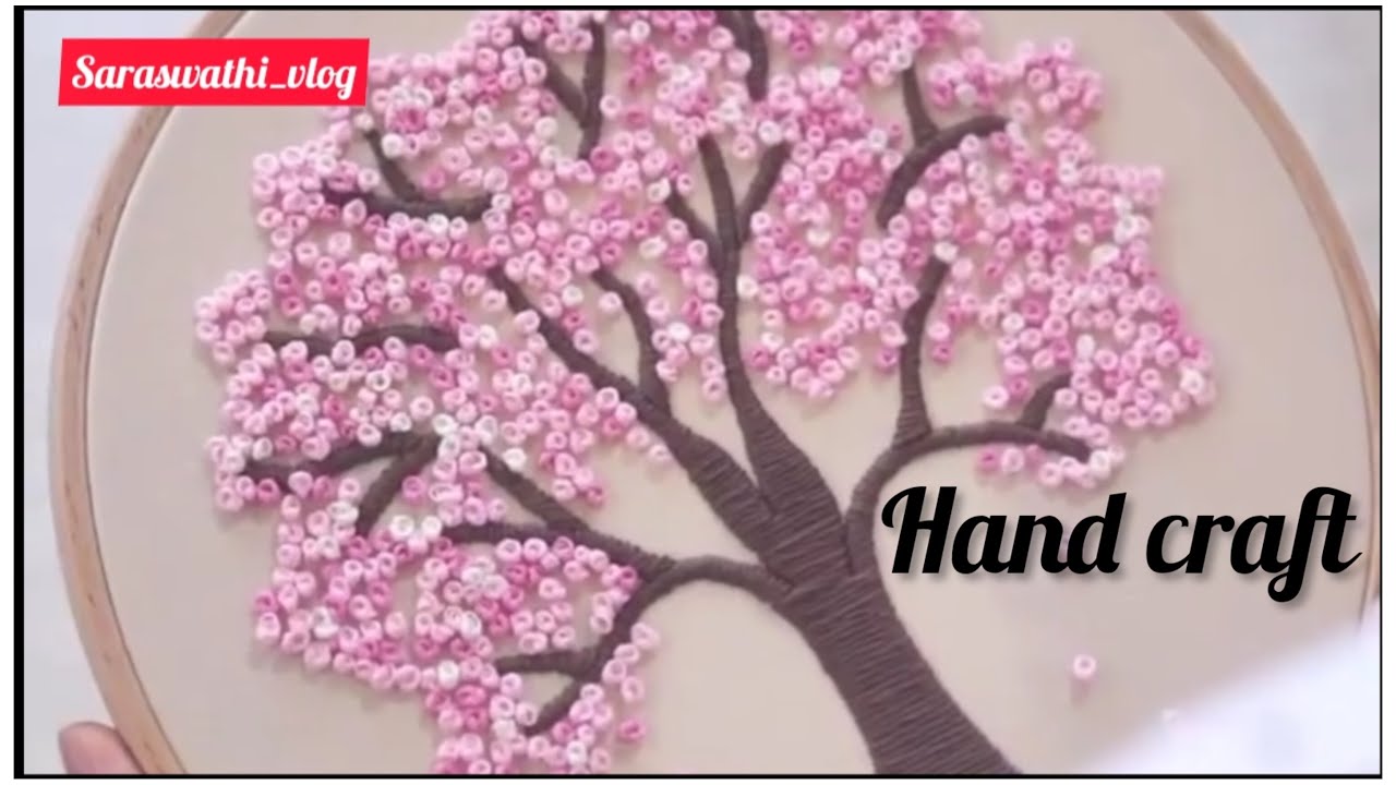 Hand work, craft designs/ simple craft work - YouTube