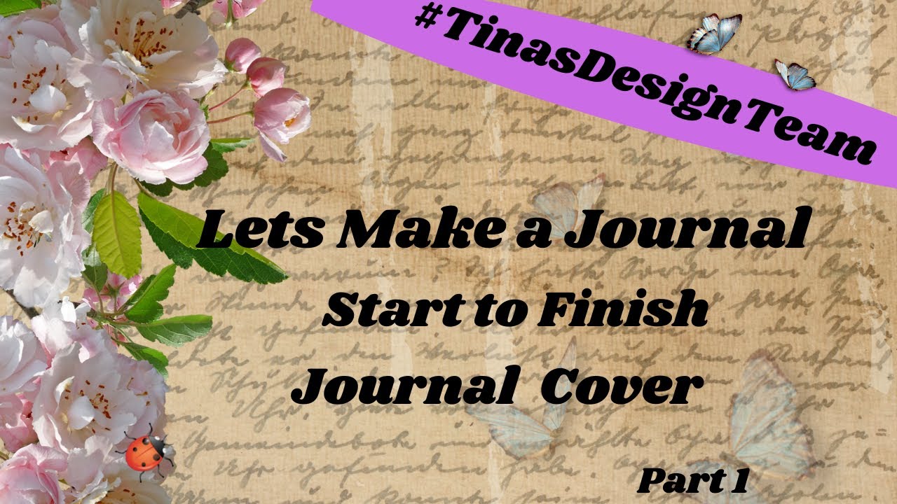 (Start to Finish) Process Video Making Journal Cover Part1 - YouTube