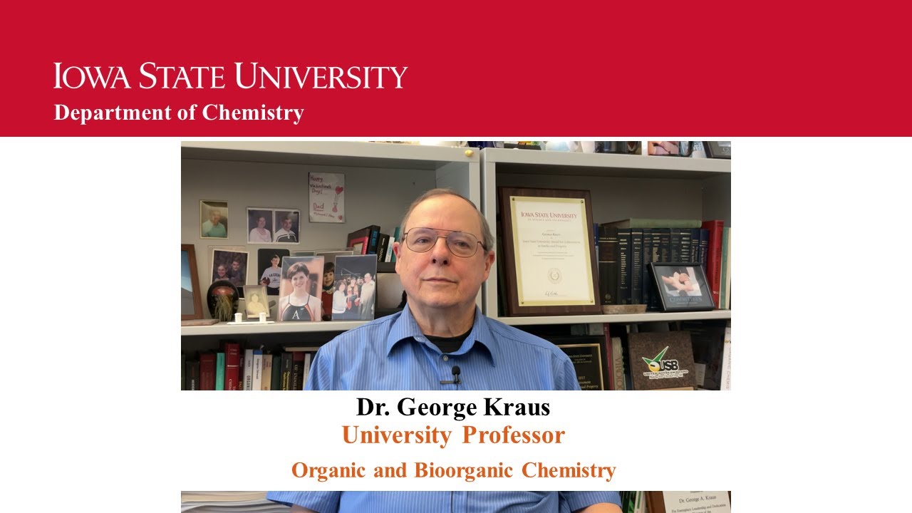 George Kraus Faculty Interview Chemistry Iowa State University - YouTube