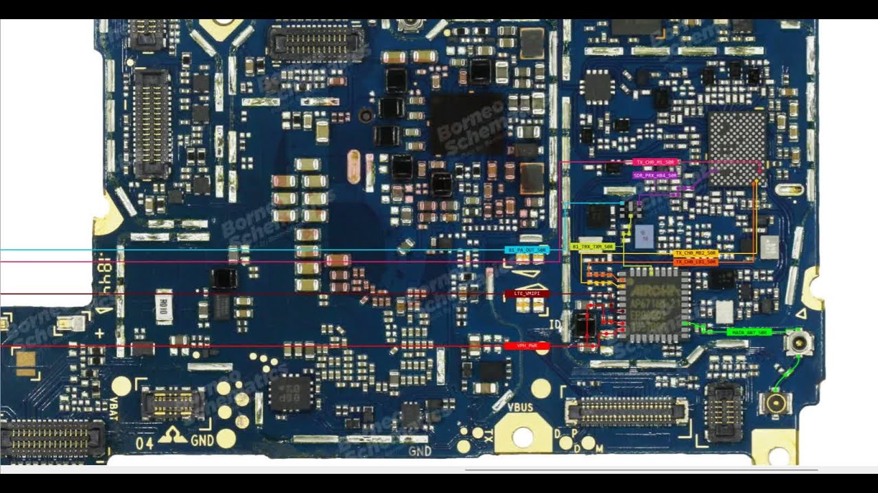 skema asus zenfone max pro m2 fix signal max pro m2 fix network jalur ...