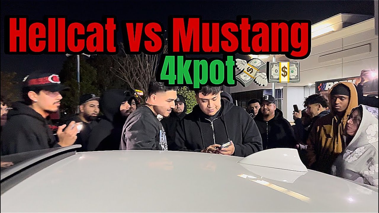 Hellcat vs Mustang In Mexico #ford #hellcat - YouTube