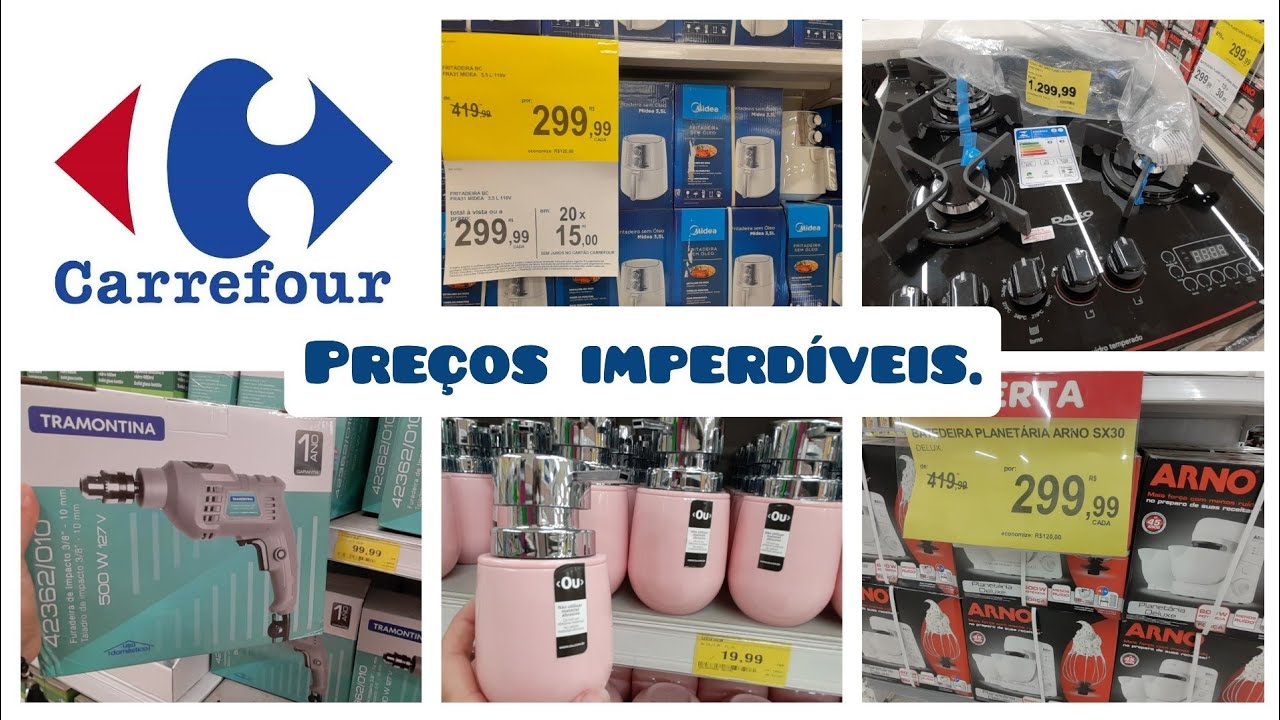 CARREFOUR OUTLET/ PRODUTOS A PARTIR DE 1,99 E PARCELA EM 20X SEM JUROS ...