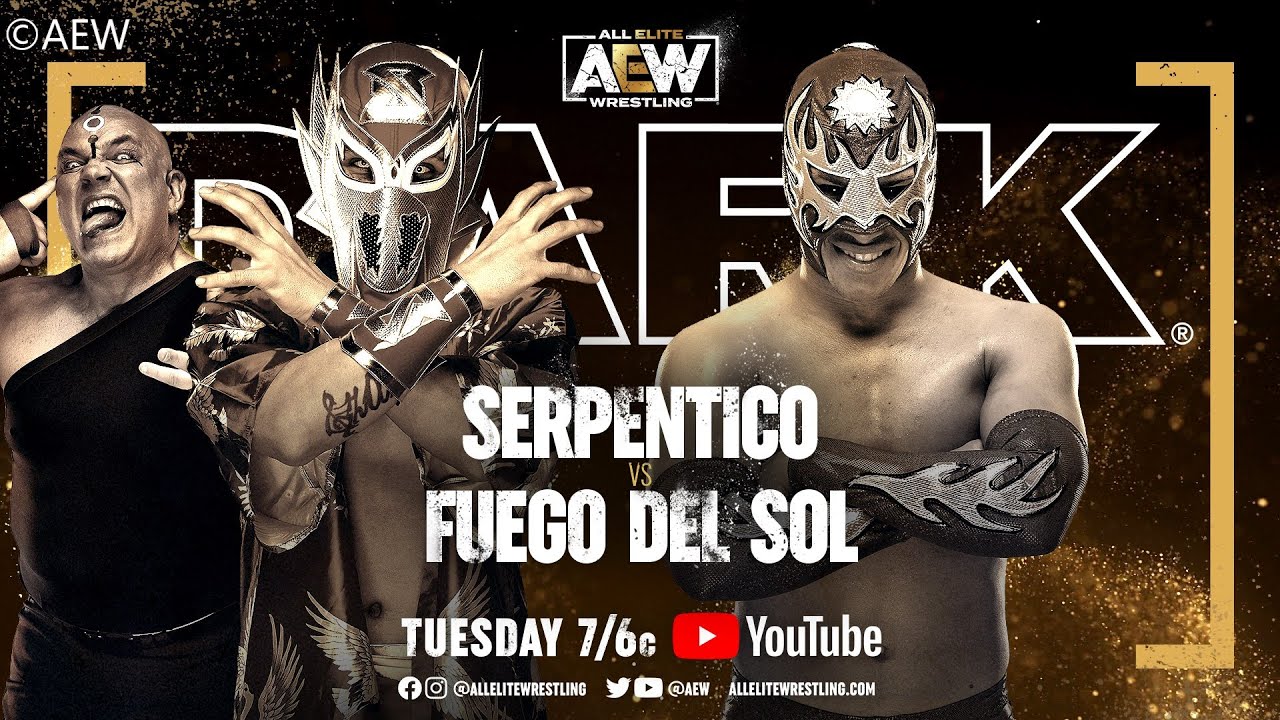 Serpentico vs Fuego Del Sol / Singles Match / AEW Dark #129 / WWE 2K19 - YouTube
