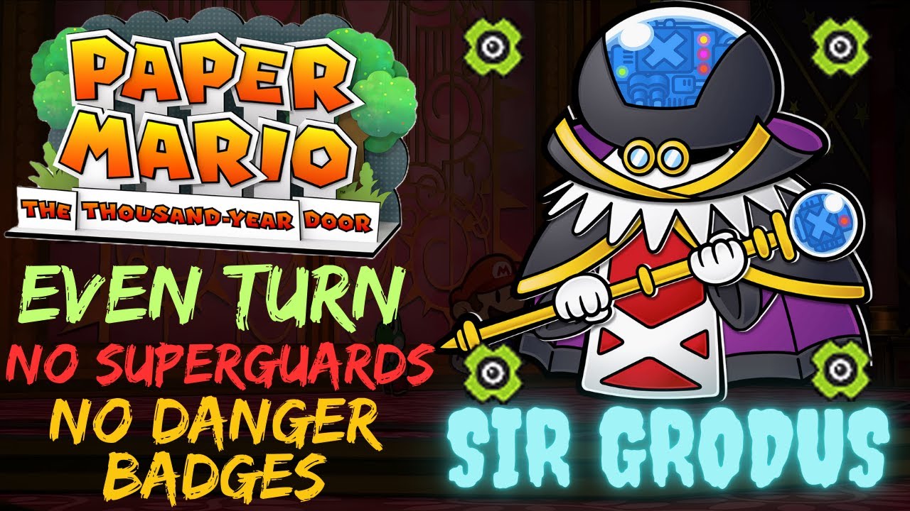 Sir Grodus - Paper Mario: TTYD Switch Even Turn No Superguards No ...