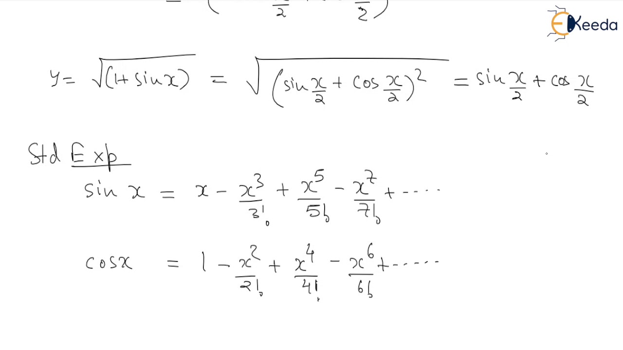 Problem 6 based on Method of using Standard Expansions - YouTube