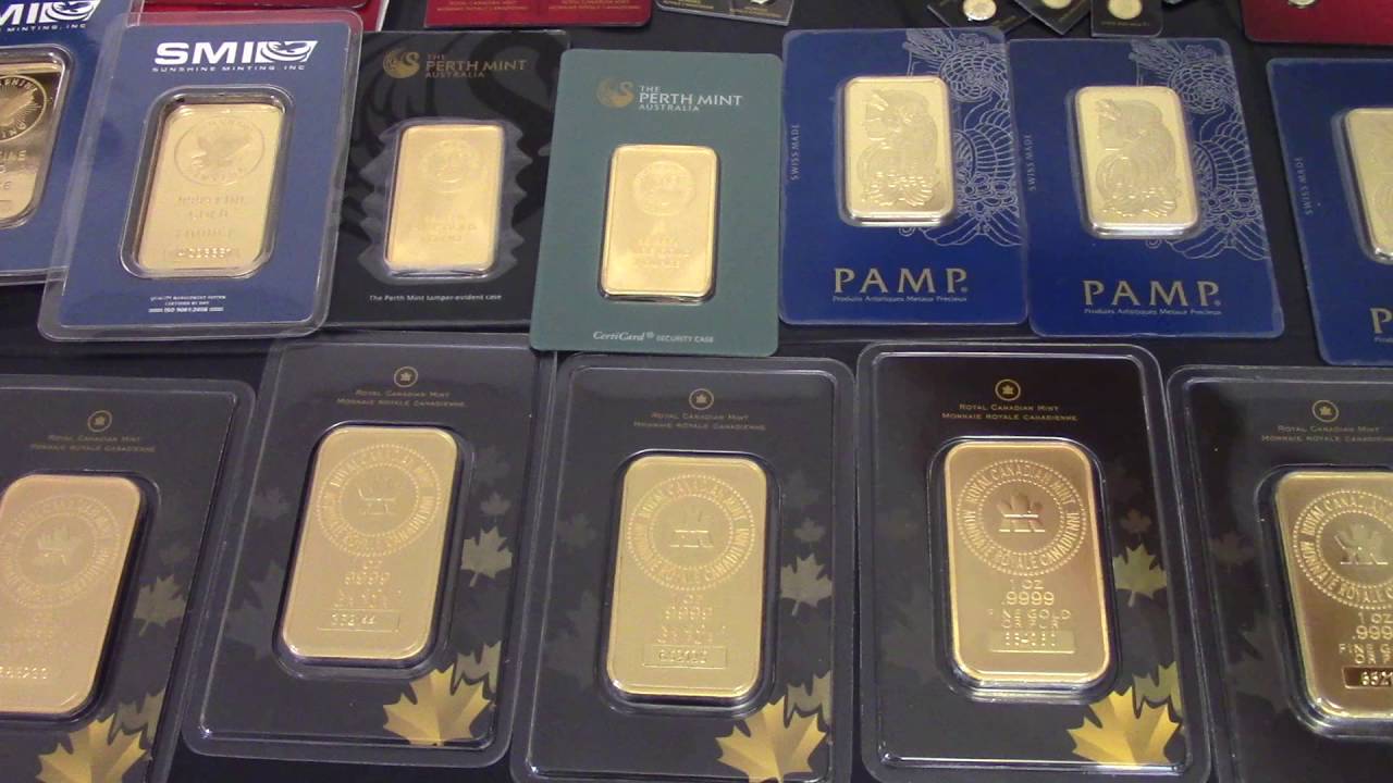 12+ oz Gold Bullion Collection HD - YouTube