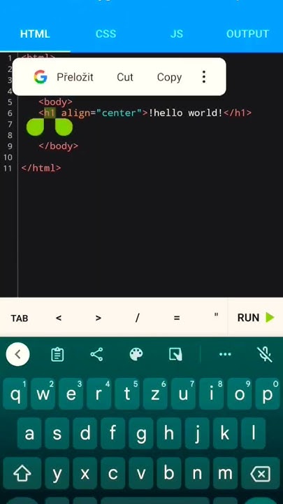 easy HTML hello world #shorts #video #html #html5 #coding #programming #shortsvideo - YouTube