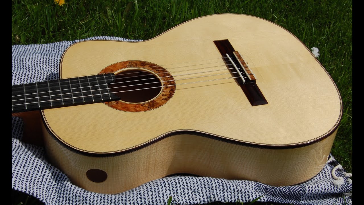 Guitar #136 | Custom Spruce/Maple classical - YouTube