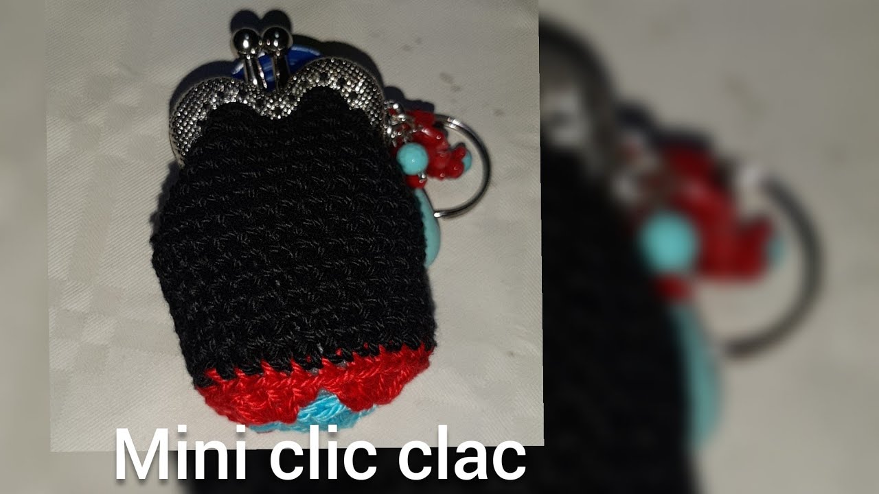 mini clic clac uncinetto - YouTube