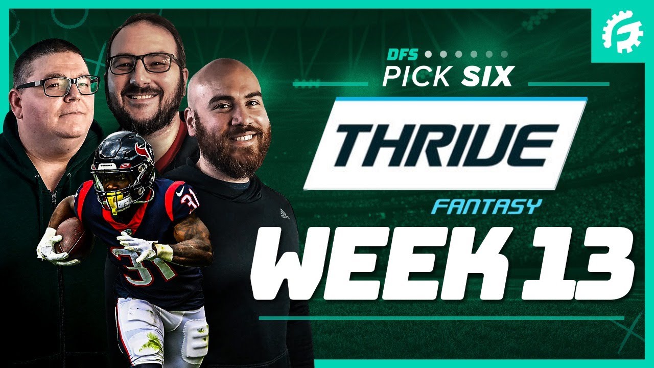 FANDUEL & DRAFTKINGS NFL DFS PICK SIX (WEEK 13) - YouTube