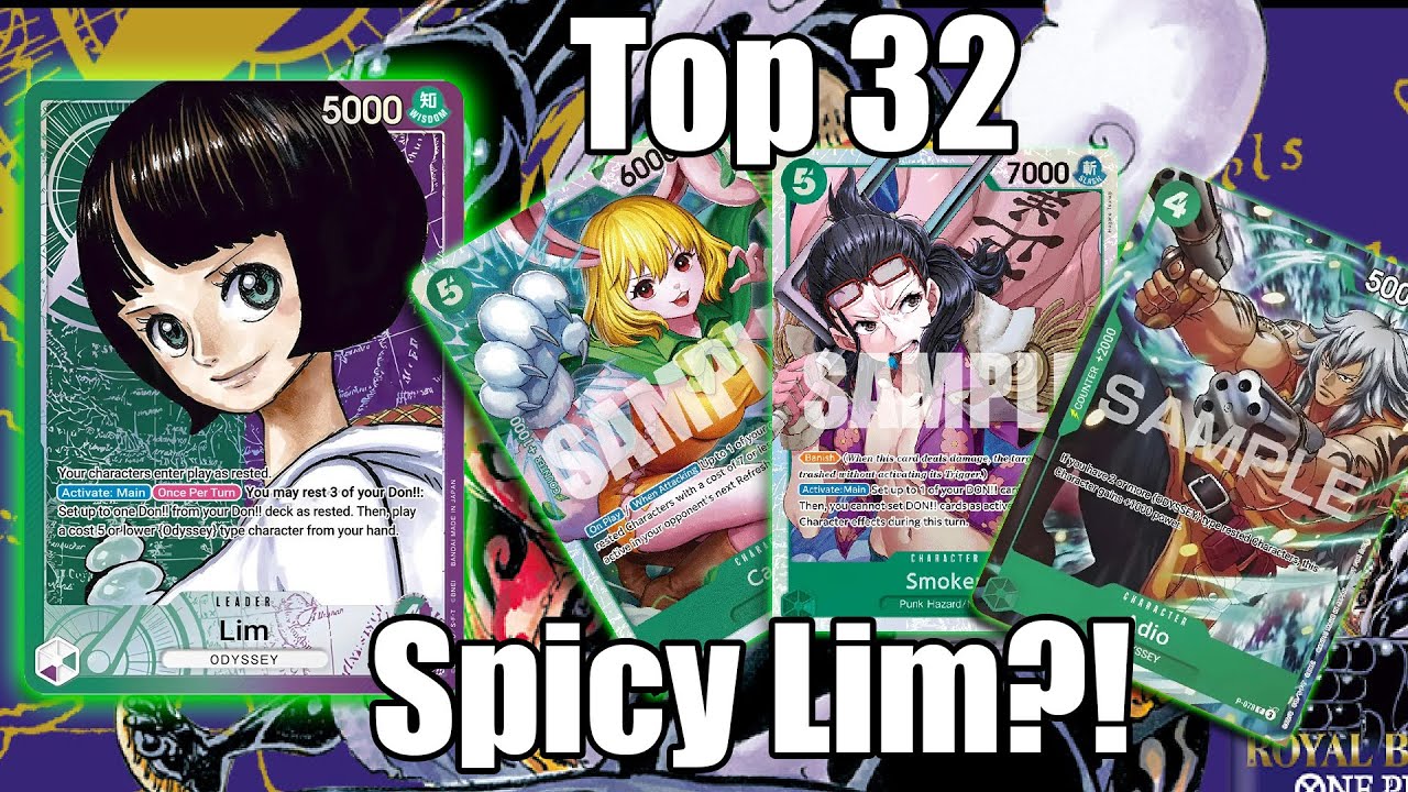 [OP10] Top 32 Lim Regional Sam Vainisi Deck Profile and Interview | One ...