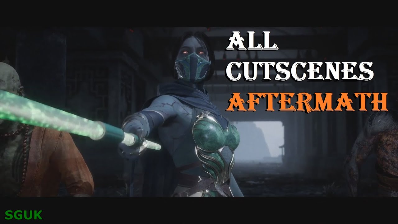 Mortal Kombat 11 Aftermath ALL REVENANT EVIL JADE Character Cutscenes ...