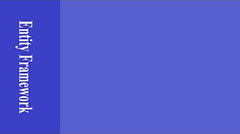 Entity Framework tutorial in arabic - YouTube