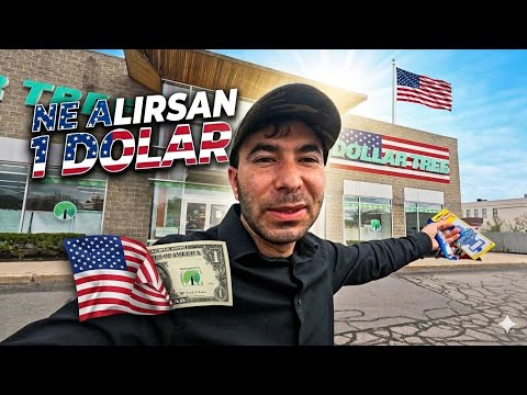 Amerika’da “DOLLAR TREE” Mağazasında Her Şey 1 Dolar!