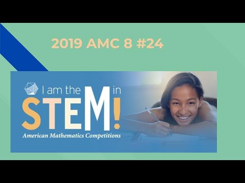 2019 AMC 8 #24(Similar Triangles) - YouTube