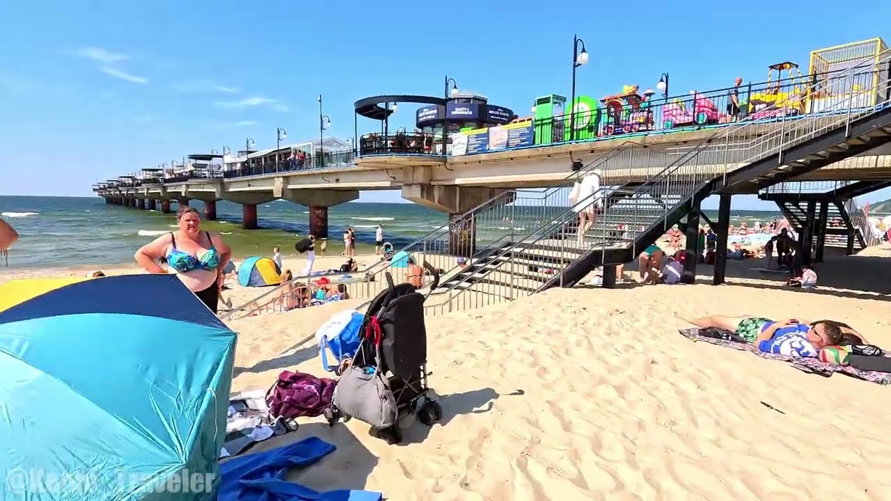 🇵🇱 Miedzyzdroje Promenada na wydmach / Misdroy Promenade auf den Dünen ...