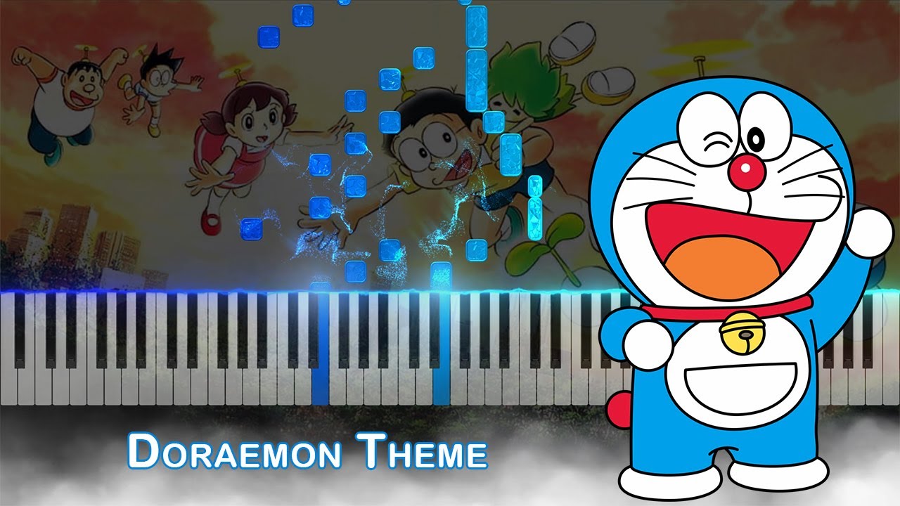 Doraemon Theme (Piano) Anime - YouTube
