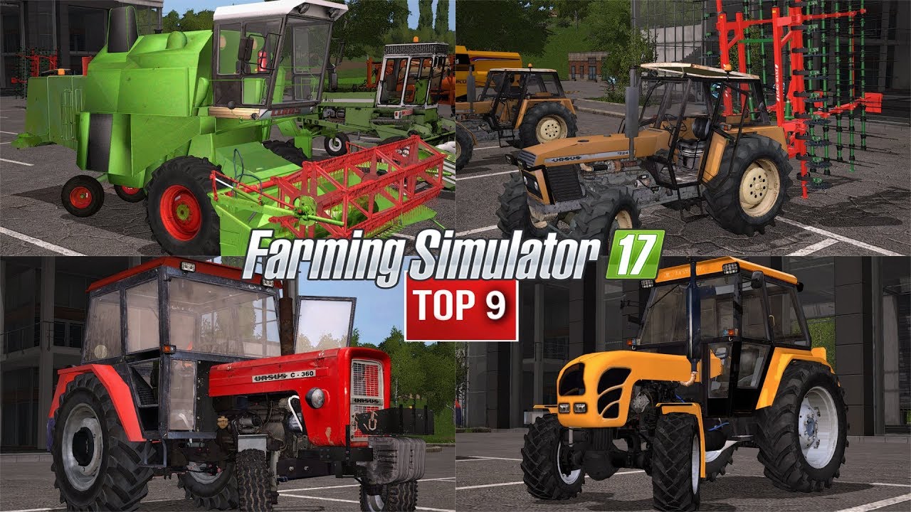 🚜TOP9 NAJLEPSZYCH MODYFIKACJI TYGODNIA Farming Simulator 17 - YouTube