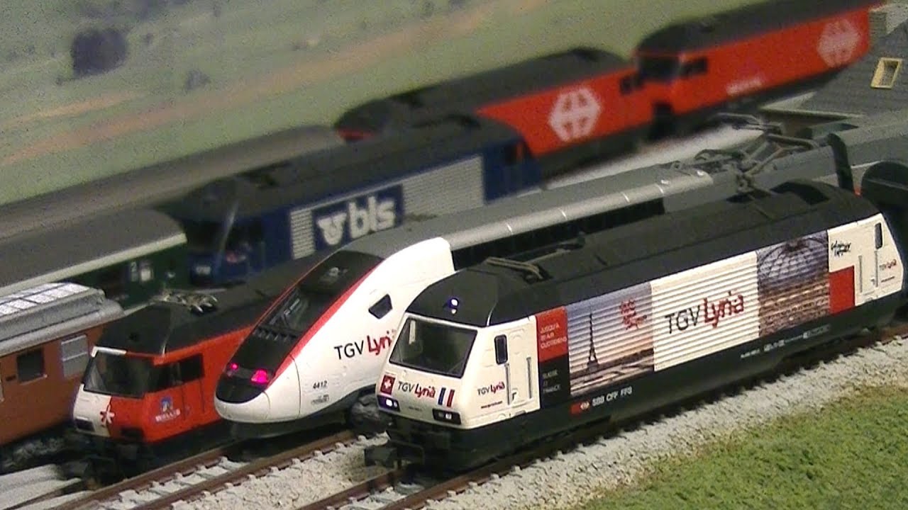 TGV Lyria, Re460 SBB TGV Lyria N - YouTube