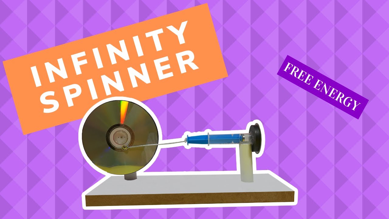HOW TO CREATE AN INFINITY SPINNER | CRAFT - YouTube