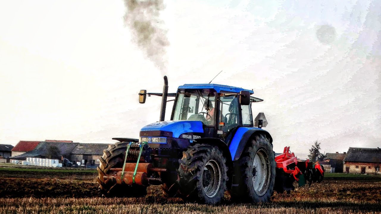☆Talerzowanie 2021 ☆New Holland Ford 8560 ☆ Talerzówka AgroMasz ☆ - YouTube