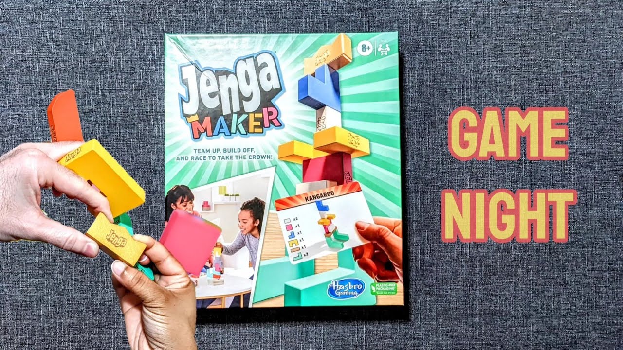 Game Night: Jenga Maker! - YouTube
