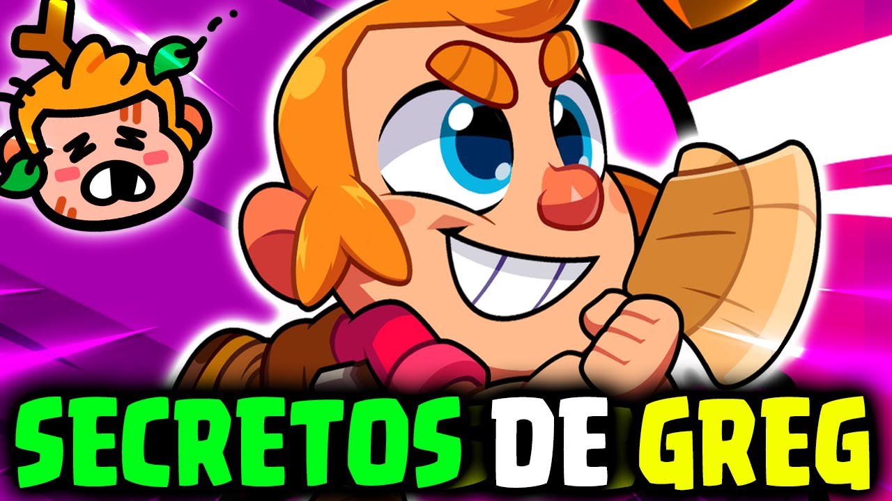 ¡TODO LO QUE NO SABIAS SOBRE GREG! 😱⚠️ || Squad Busters - YouTube