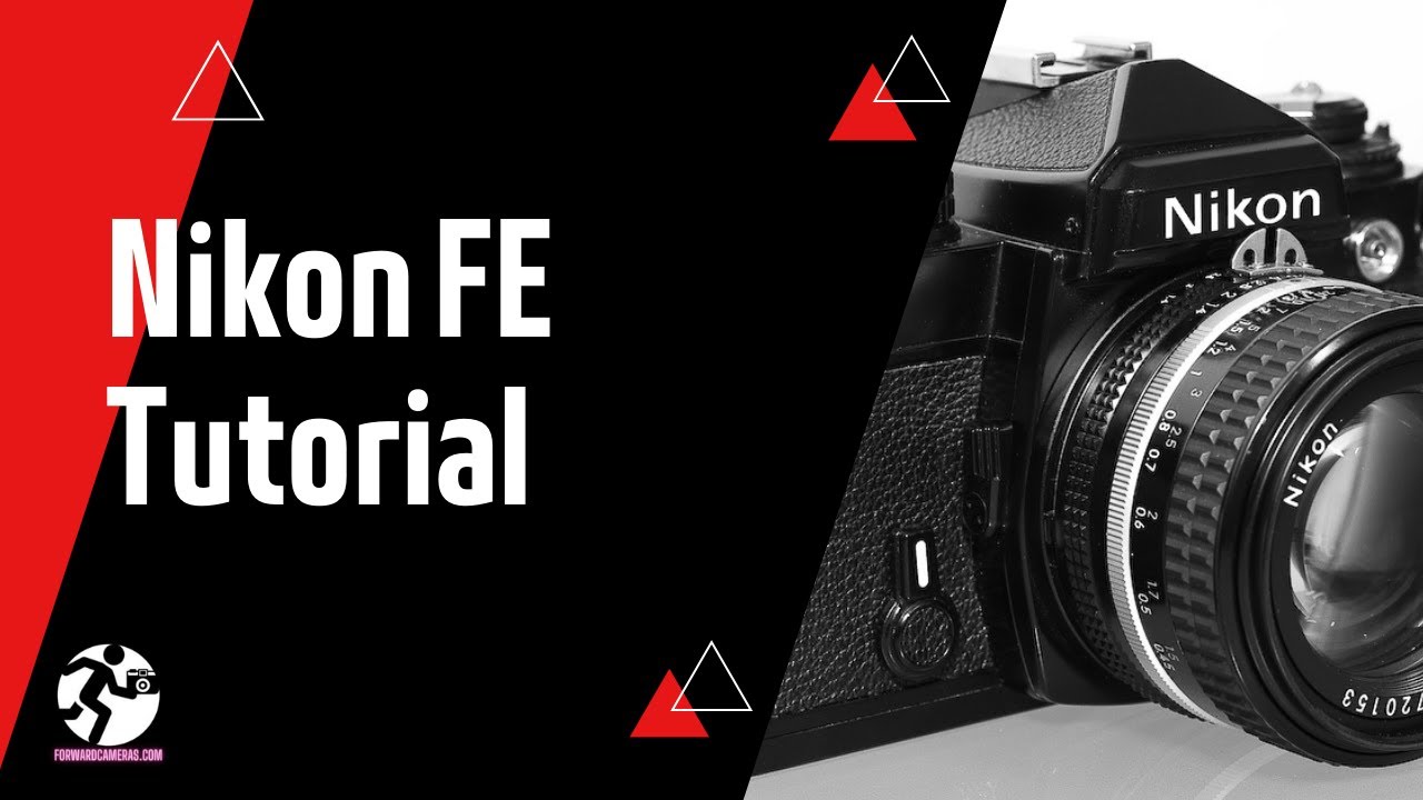 Nikon FE 35mm SLR Analog Film Camera Tutorial | Forward Film Camera and ...