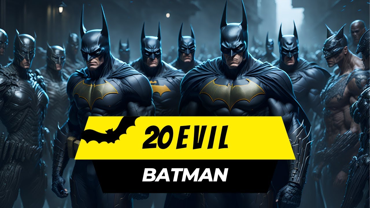 20 Badass Batman Variations From Dc Comics - YouTube