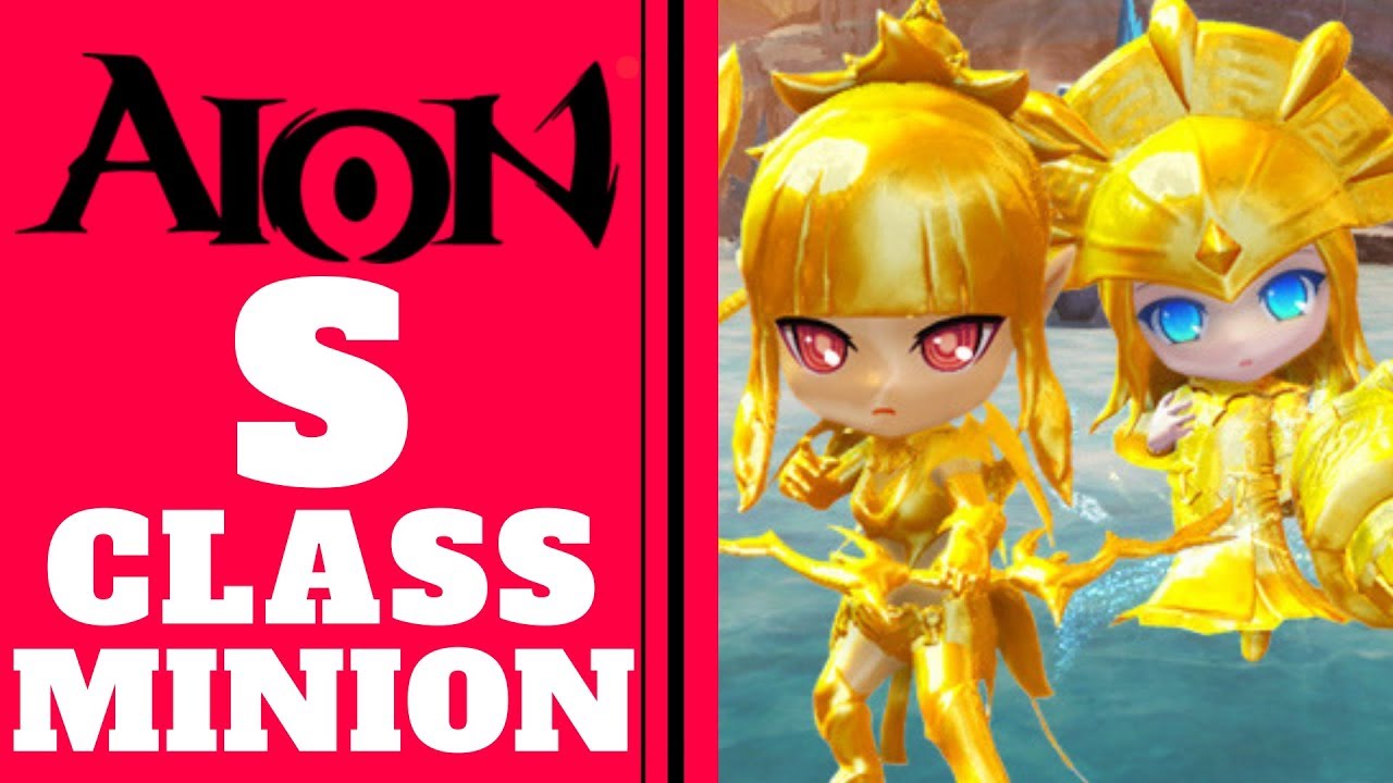 AION 7.3 S-Rank Minion - My First Try To Get S-CLASS MINION - YouTube
