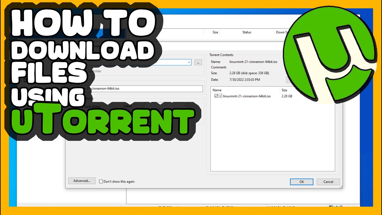 How to download files using uTorrent - YouTube